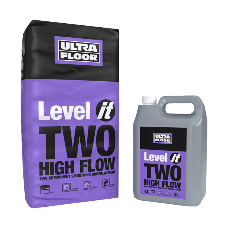 Ultra Floor Level It Two High Flow Flexible Two Part Self Levelling Compound 20kg | Flooring ...